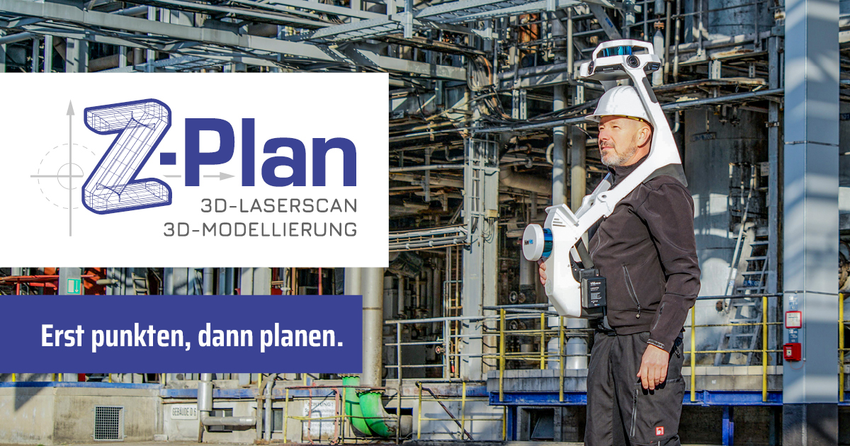 Über Z-Plan | Z-Plan - 3D-Laserscan und 3D-Modellierung